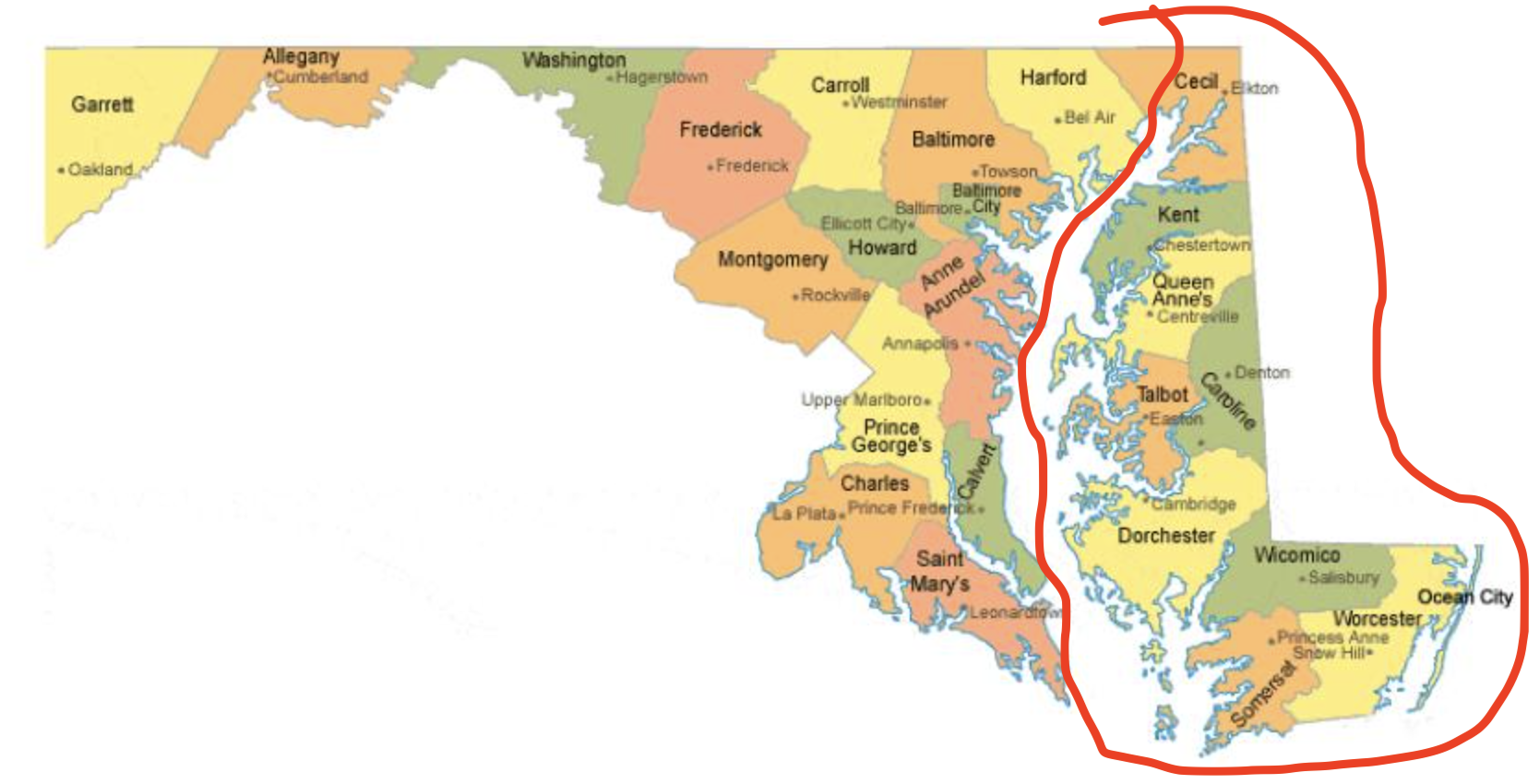 The Eastern Shore of Maryland and Its Ghosts - chesapeakeghosts